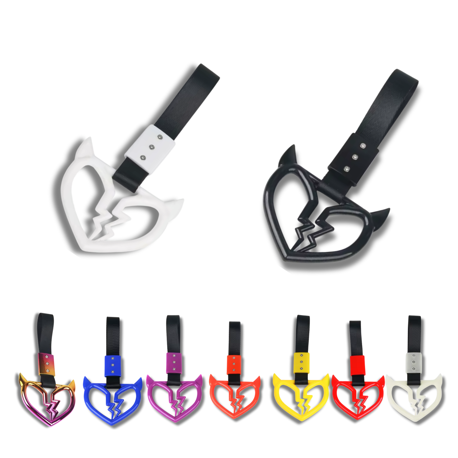 JDM Tsurikawa Devil Broken Heart Shape. – RufoRPM